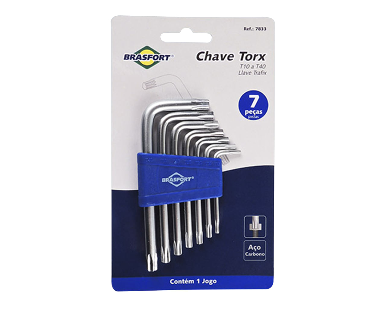 Compre Jogo de Chave Torx Vazada (7 Peças) Brasfort com preço baixo em ...
