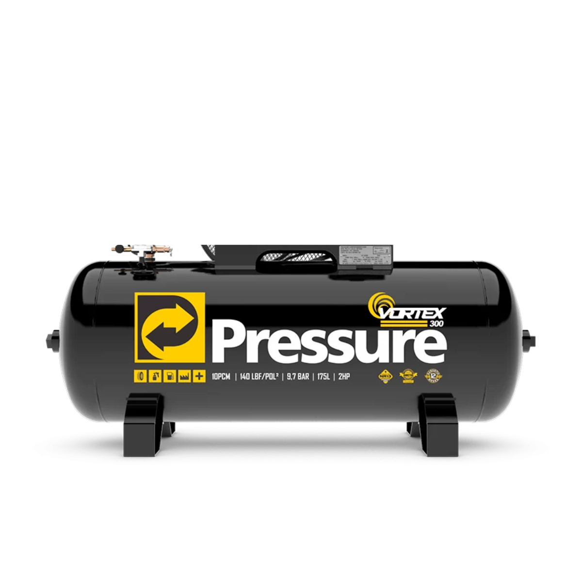 Confira! Compressor de Ar Vortex 300 Pressure parcelado sem juros ...